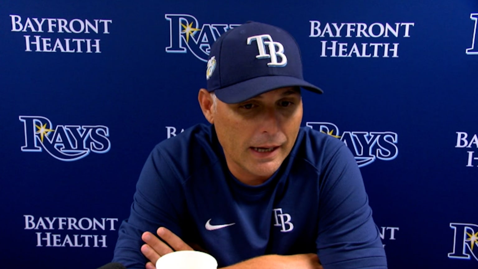 Kevin Cash discusses the 1st-inning rally, Zach Eflin | 09/10/2023 ...