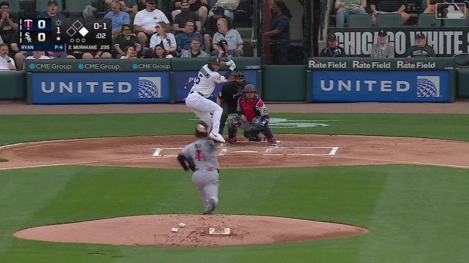 Joe Ryan Called Strike to Munetaka Murakami | 05/26/2026 | MLB.com