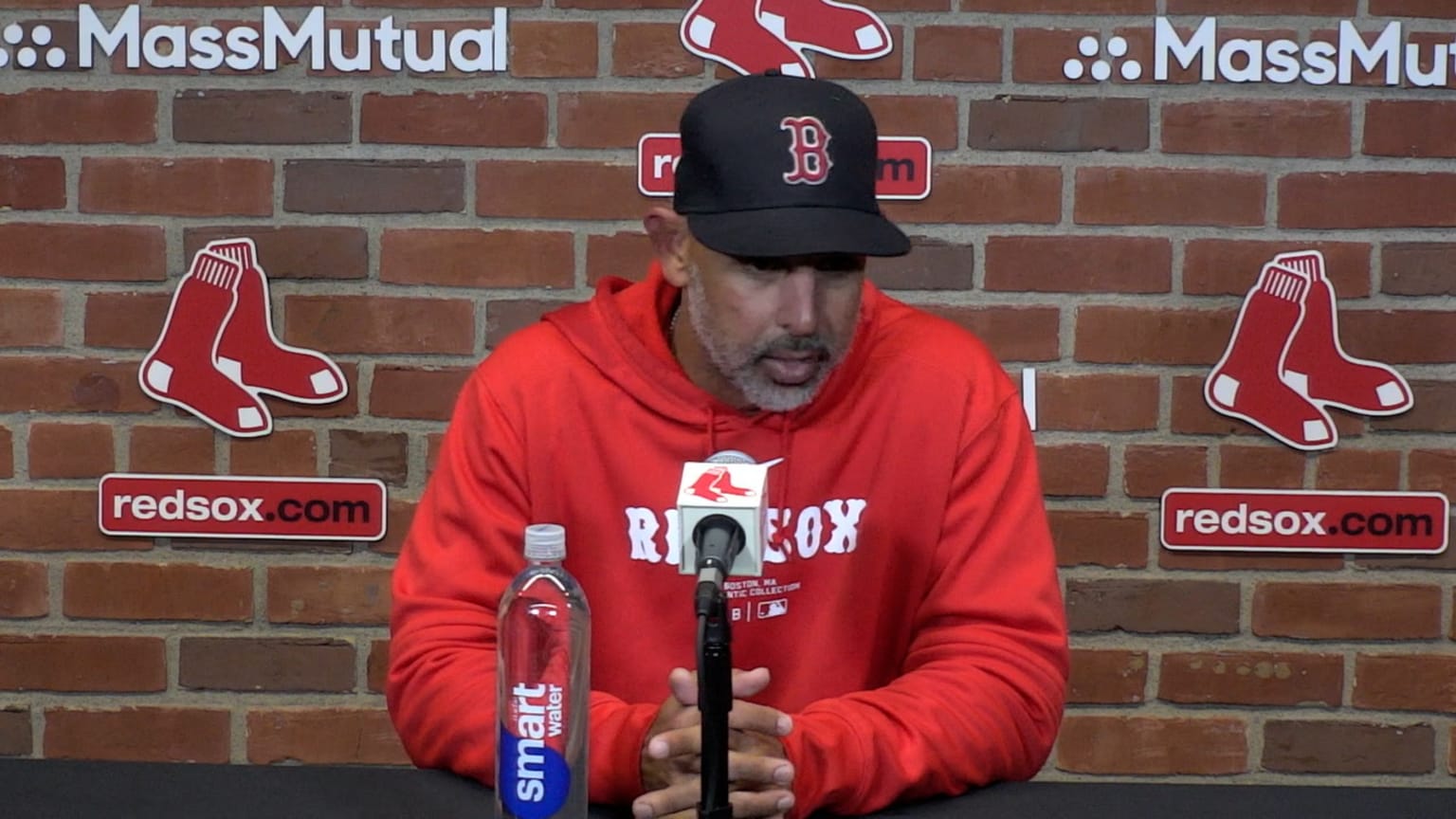 Alex Cora on the 5-4 loss to the Guardians | 04/18/2024 | Boston Red Sox