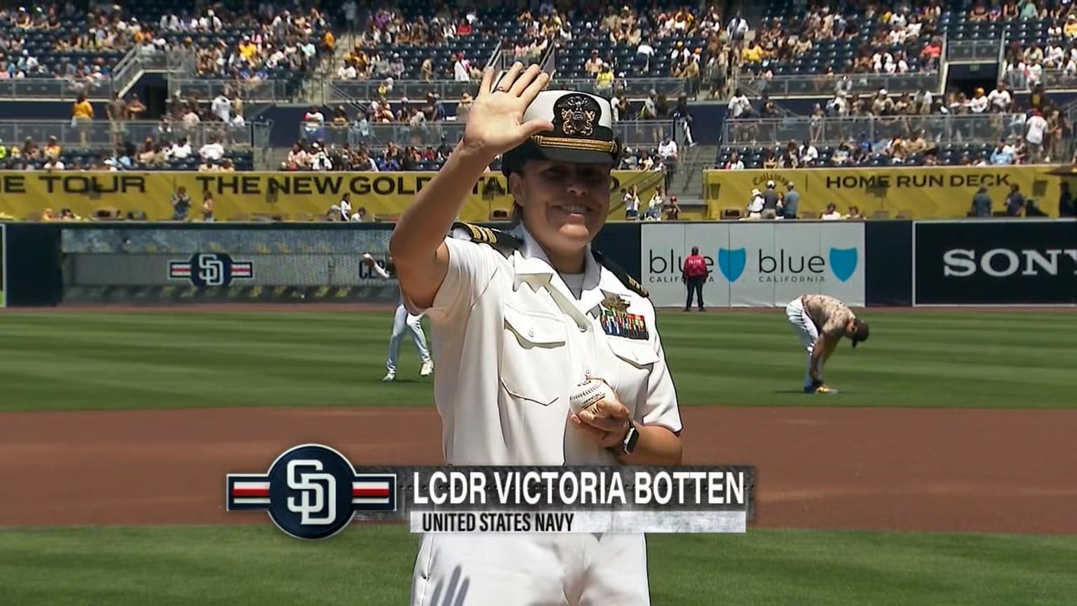4/21/24-Ceremonial First Pitch | 04/21/2024 | San Diego Padres