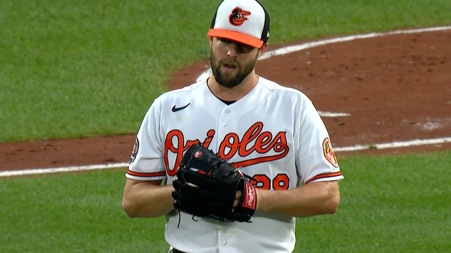 Jordan Lyles strikes out two in solid outing | 08/25/2022 | Baltimore ...