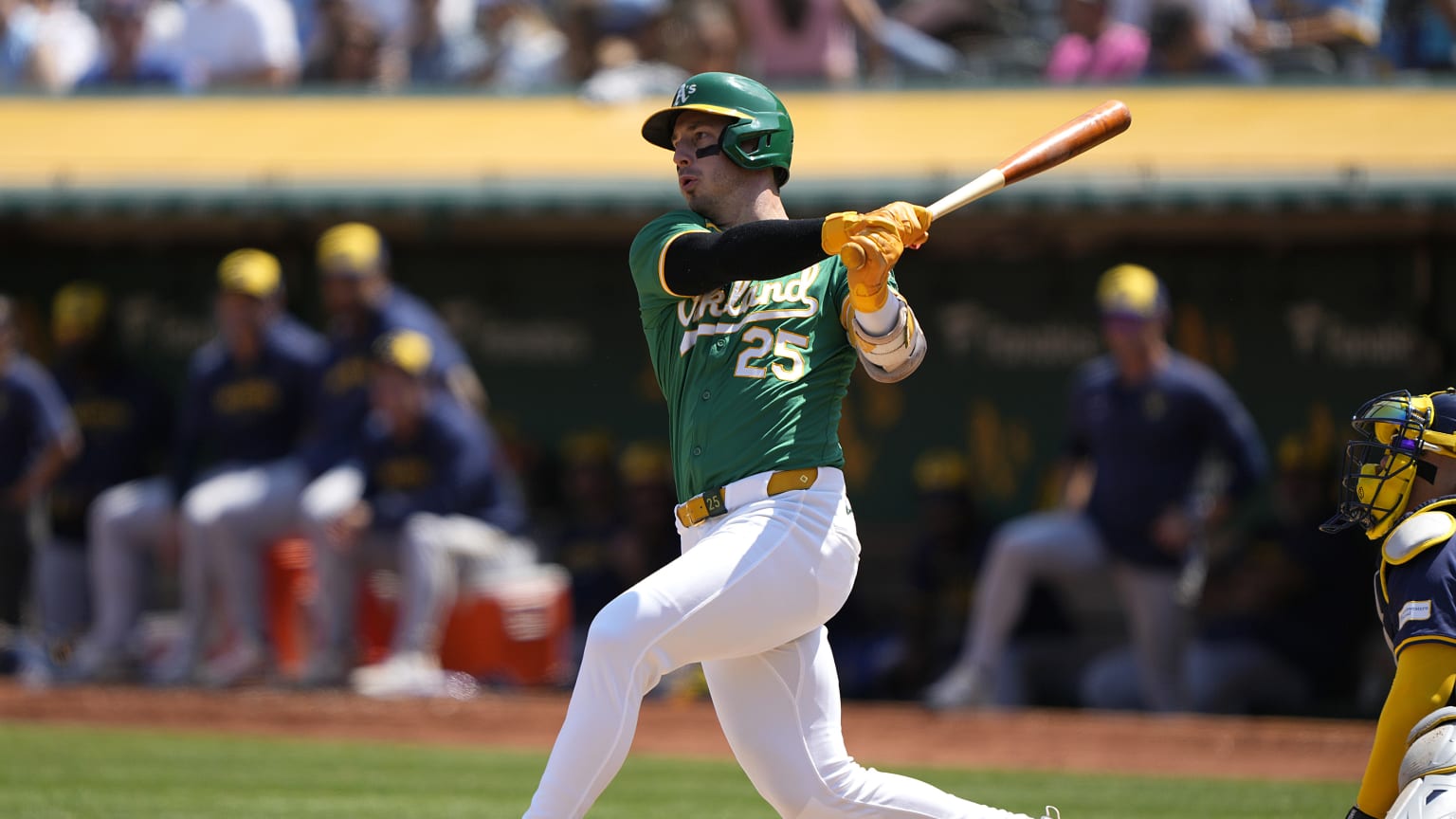 Brent Rooker wins Silver Slugger Award | 11/12/2024 | Athletics