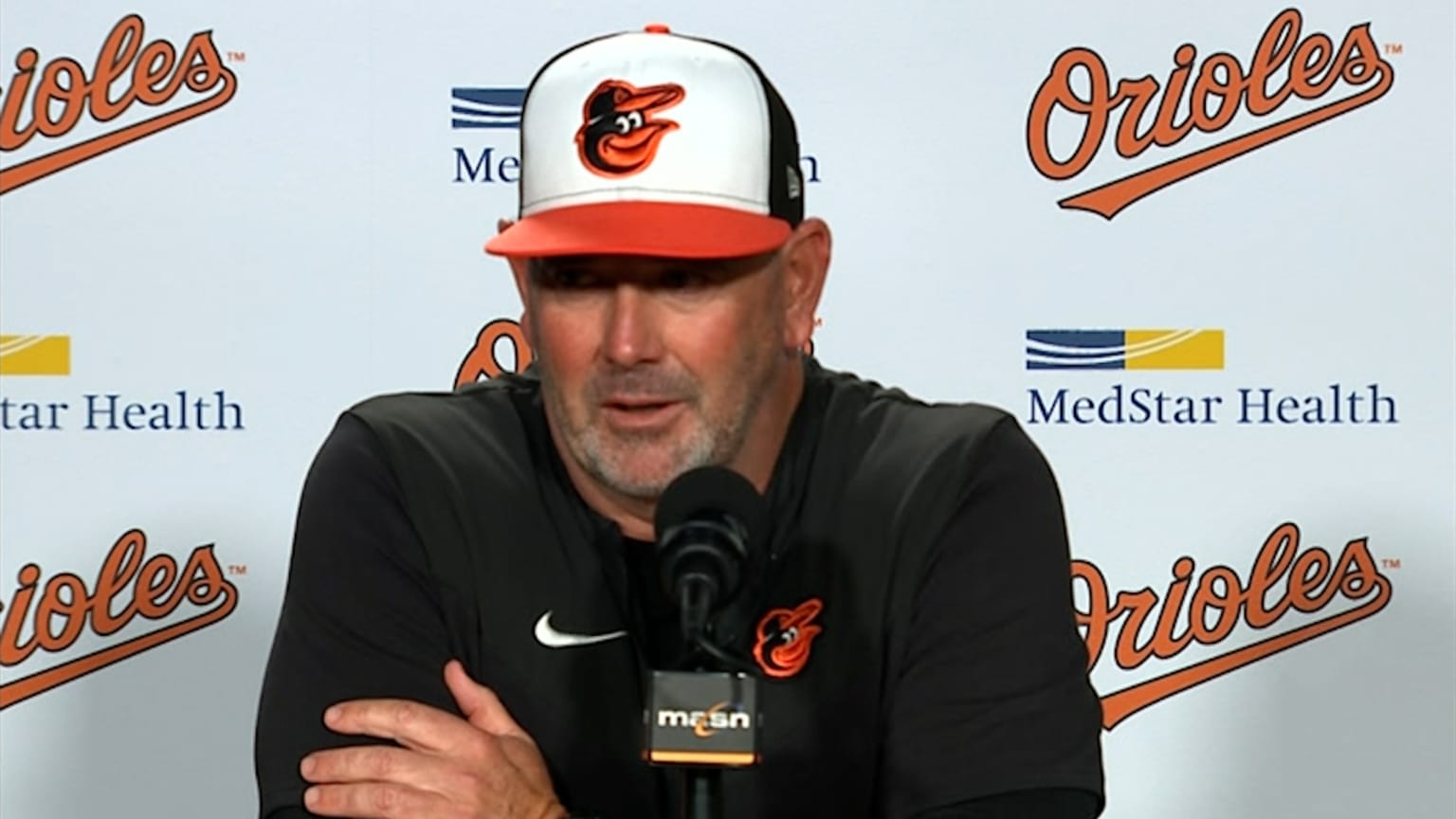 Brandon Hyde on Corbin Burnes, Craig Kimbrel | 05/13/2024 | Baltimore ...