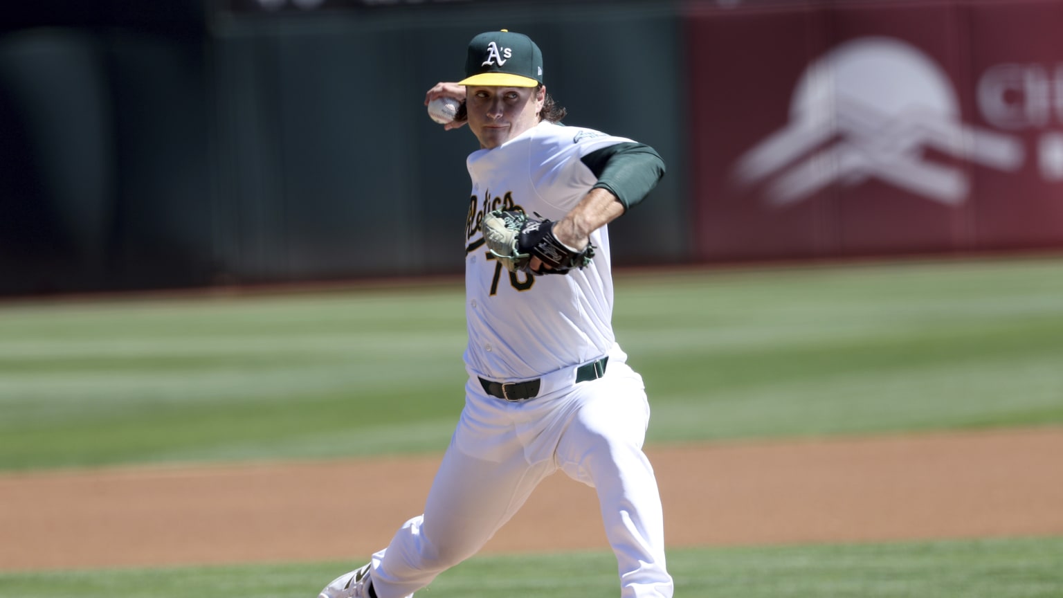 J.T. Ginn strikes out five over five innings | 09/08/2024 | Athletics