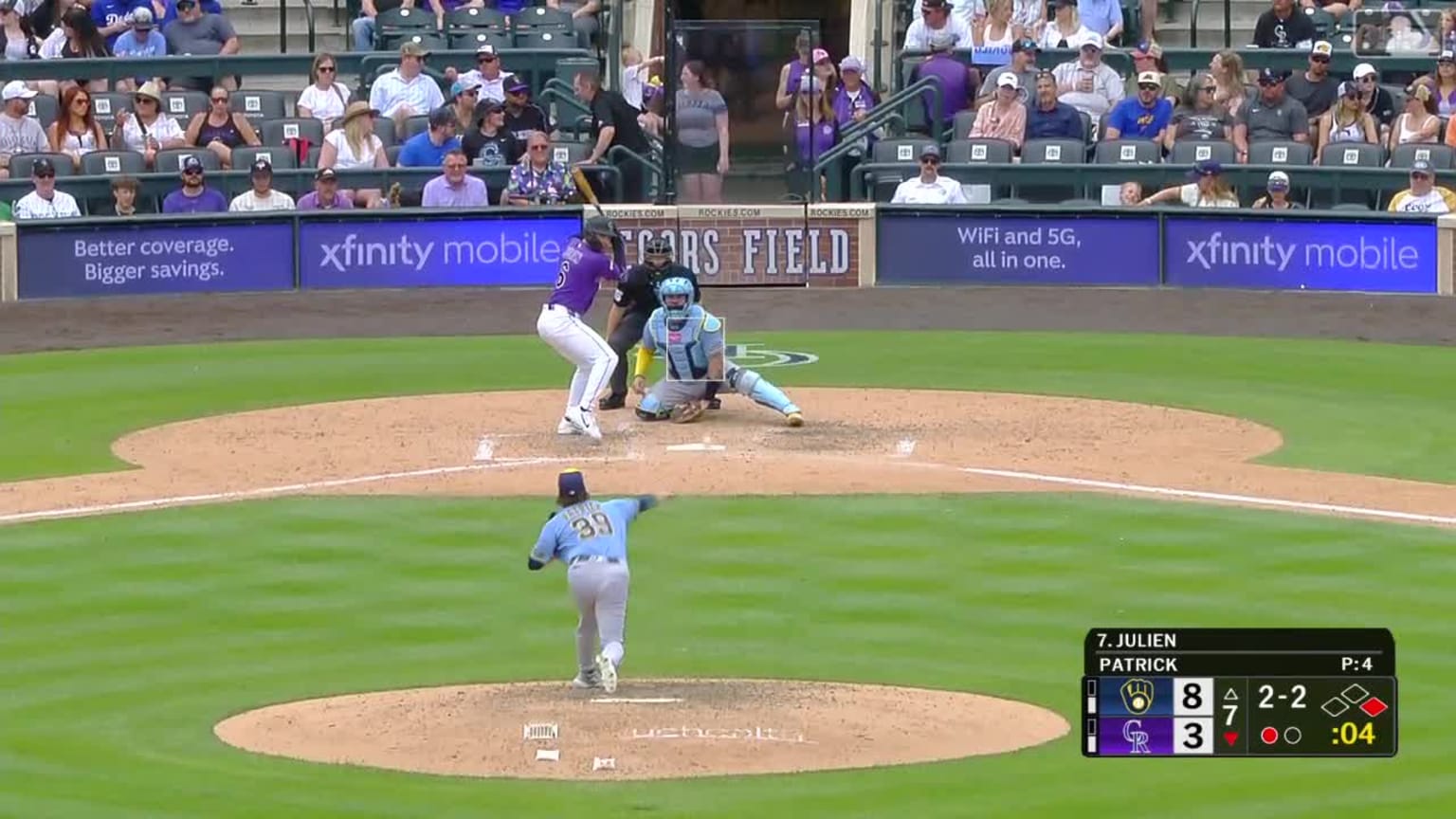 Chad Patrick Ball to Edouard Julien | 06/07/2026 | MLB.com