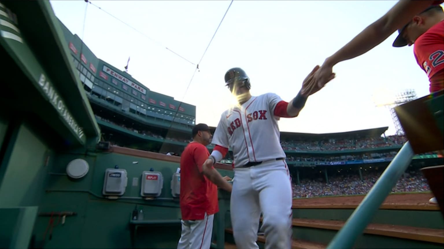 Danny Jansen makes it home on a fielder's choice | 08/14/2024 | Boston ...