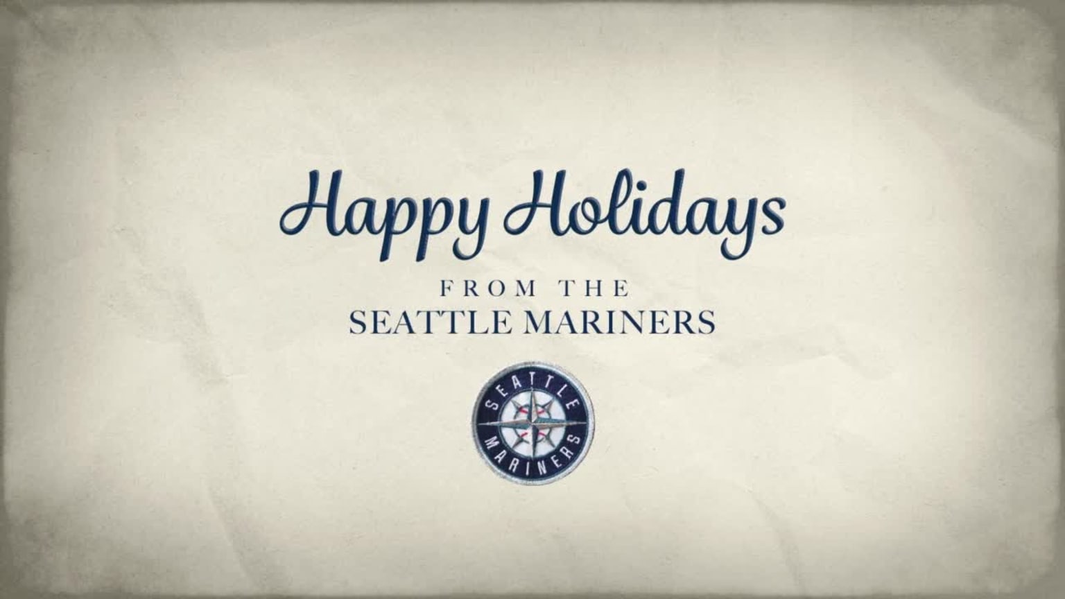 Wishing Mariners fans a happy holiday season! | 11/12/2023 | Lasmayores.com