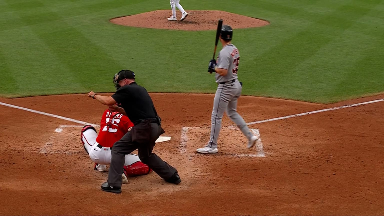 MacKenzie Gore strikes out Zach McKinstry | 07/02/2025 | Washington ...