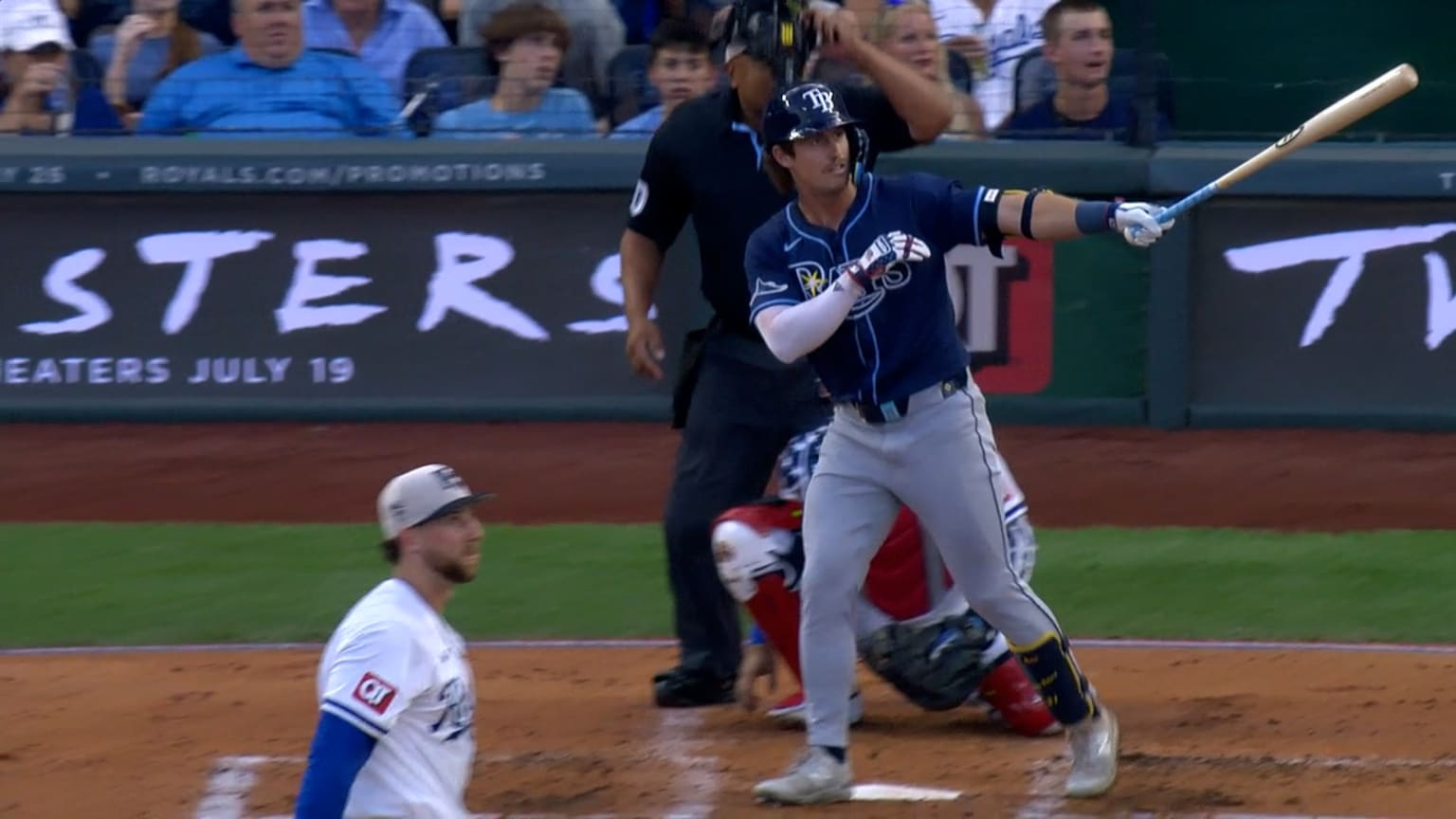 Jonny DeLuca's solo home run (3) | 07/04/2024 | Tampa Bay Rays