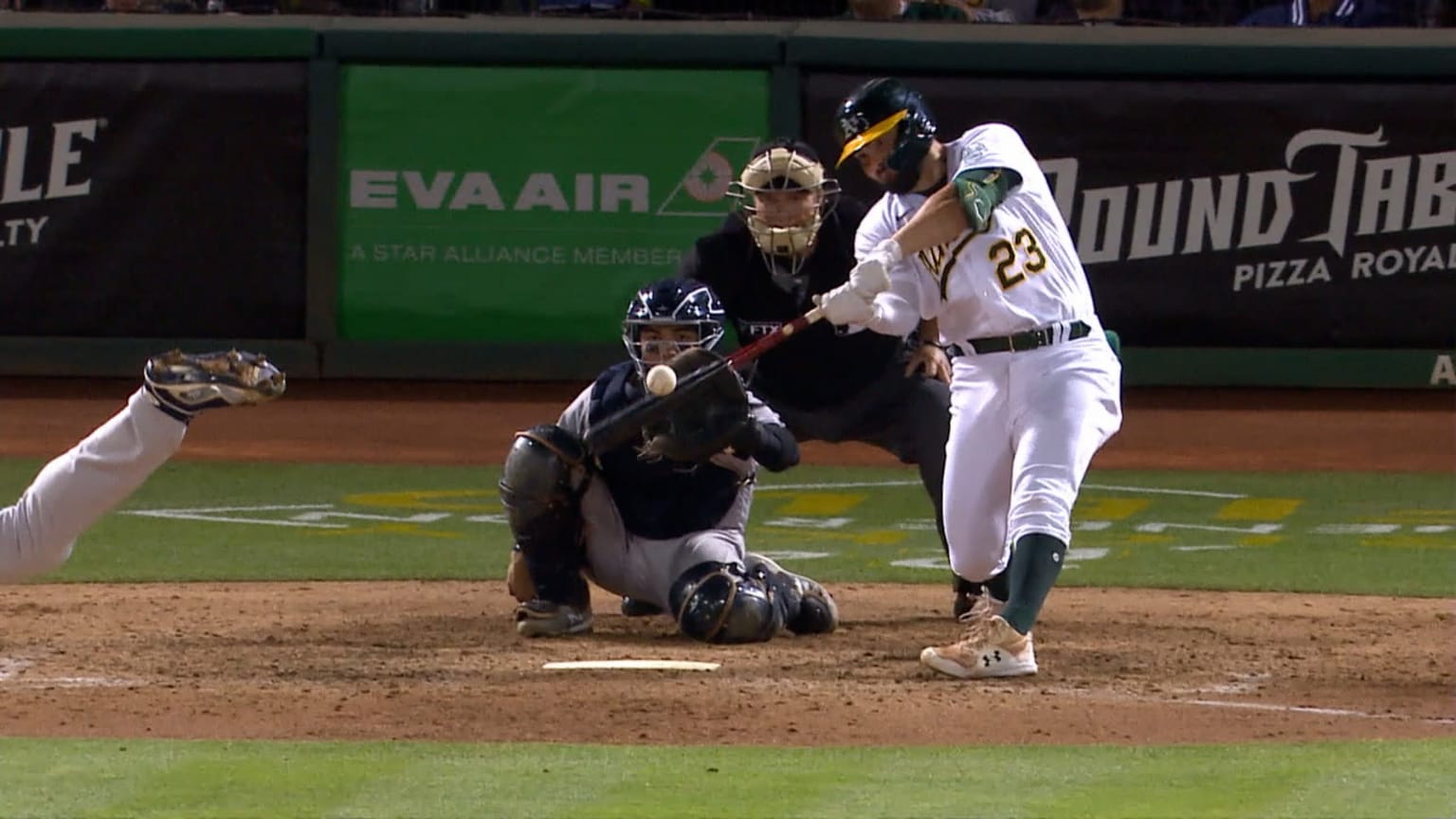 Shea Langeliers crushes a solo home run to left field | 08/25/2022 ...