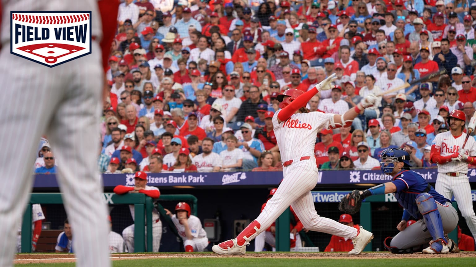 Field View: Alec Bohm's three-run home run | 03/26/2026 | Philadelphia ...