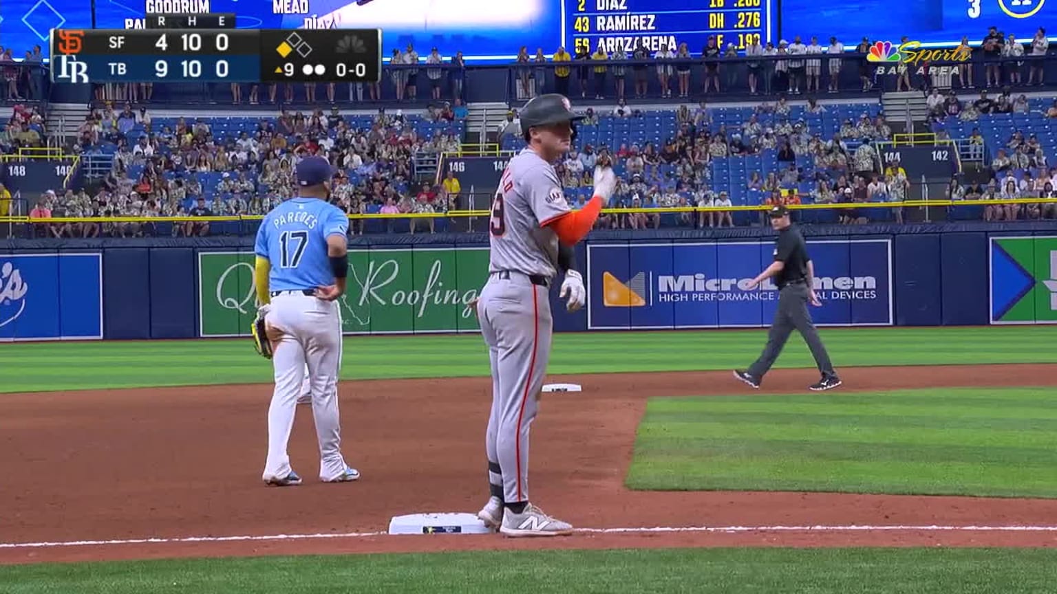 Tyler Fitzgerald's RBI triple | 04/14/2024 | San Francisco Giants