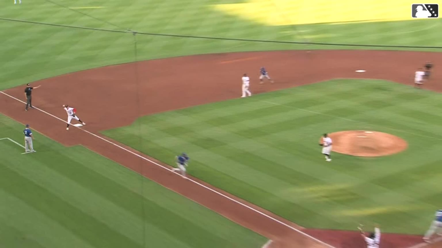 Aaron Schunk throws a runner out at home | 05/29/2024 | Colorado Rockies