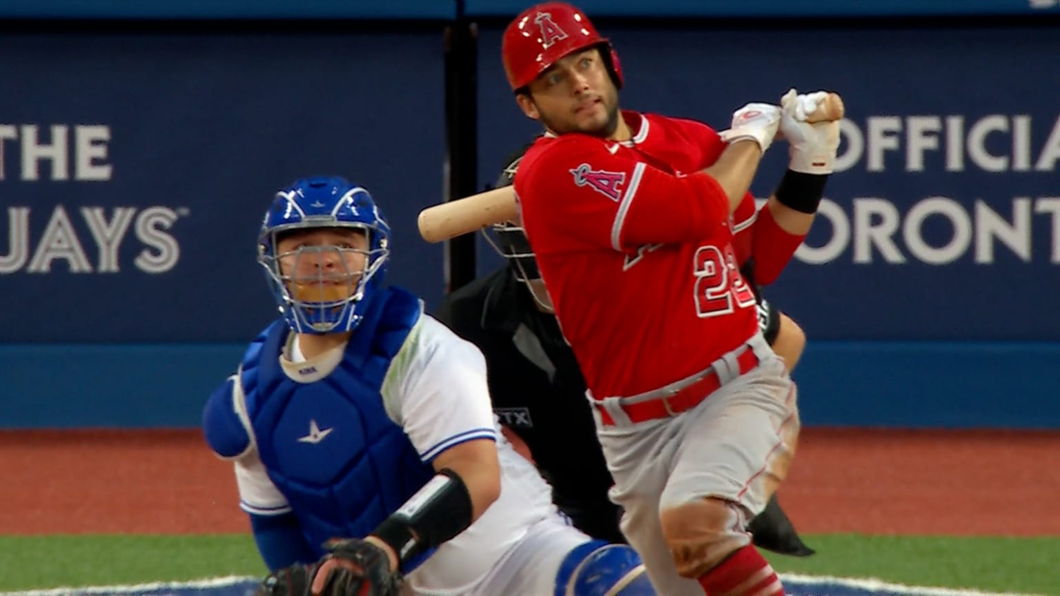 David Fletcher drills a two-run double to left field | 08/26/2022 | Los ...
