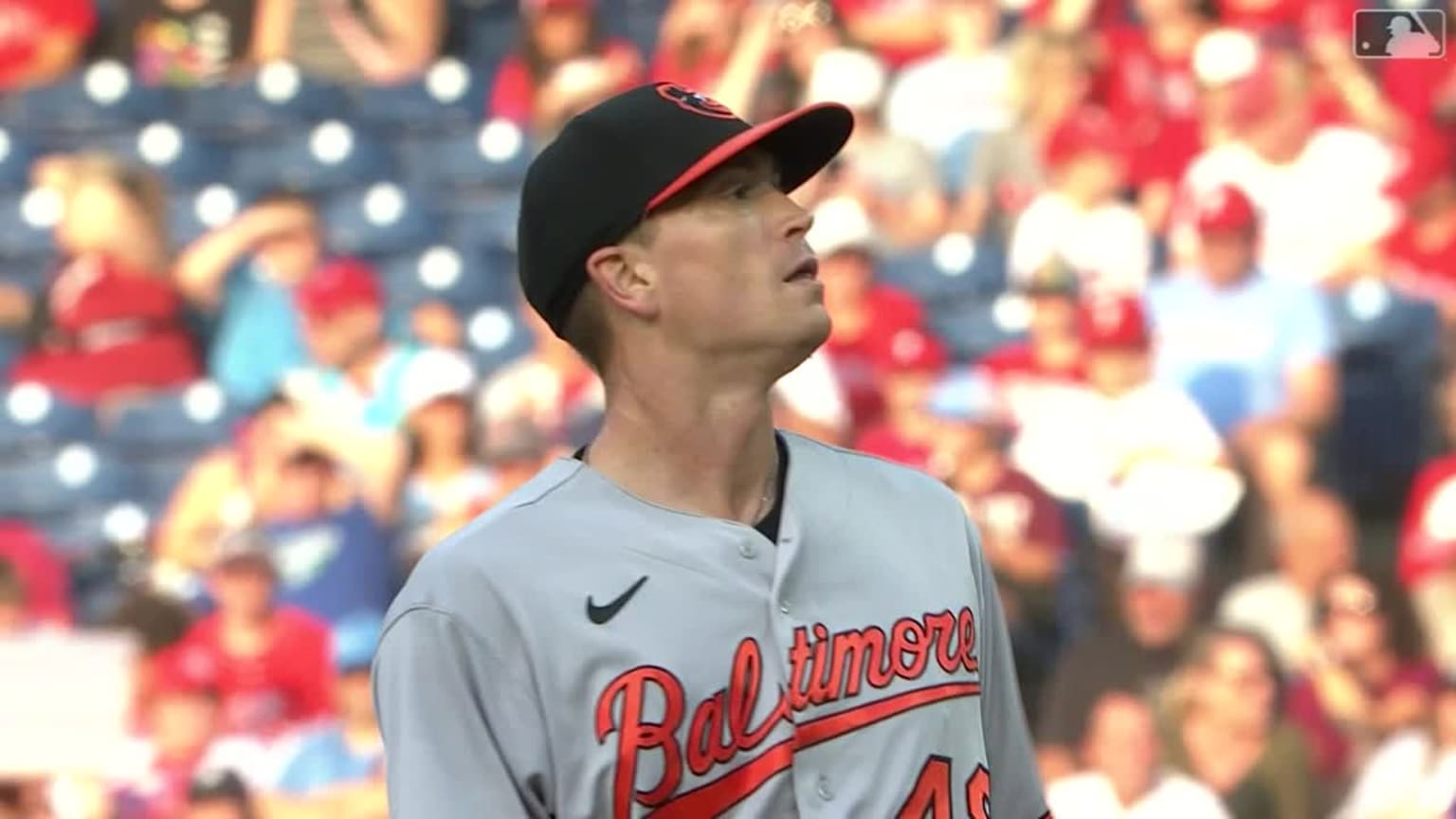 Kyle Gibson strikes out five Phillies in six innings | 07/25/2023 ...