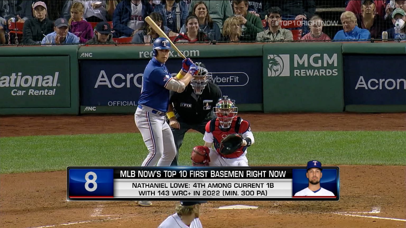 Top 10 First Basemen Right Now: Nathaniel Lowe | 01/19/2023 | New York Mets