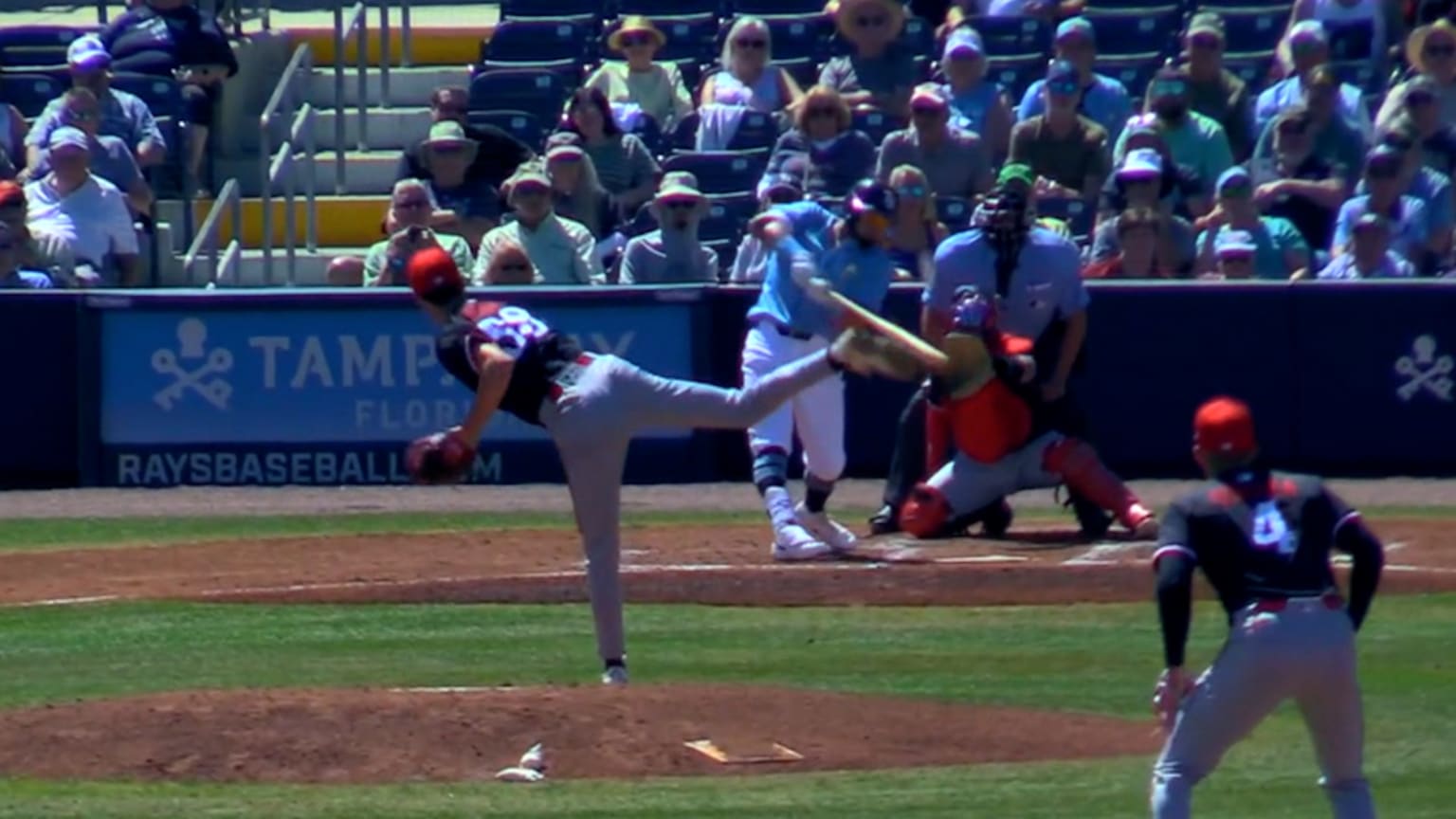 Jonathan Aranda's sac fly | 03/07/2025 | Tampa Bay Rays