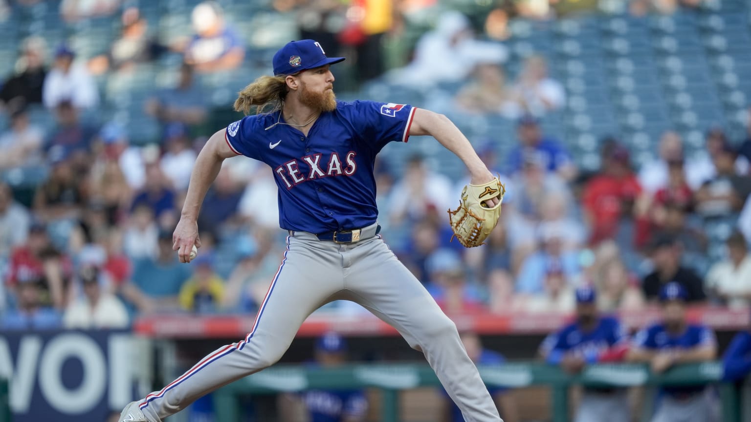 Jon Gray strikes out Jo Adell | 07/08/2024 | Texas Rangers