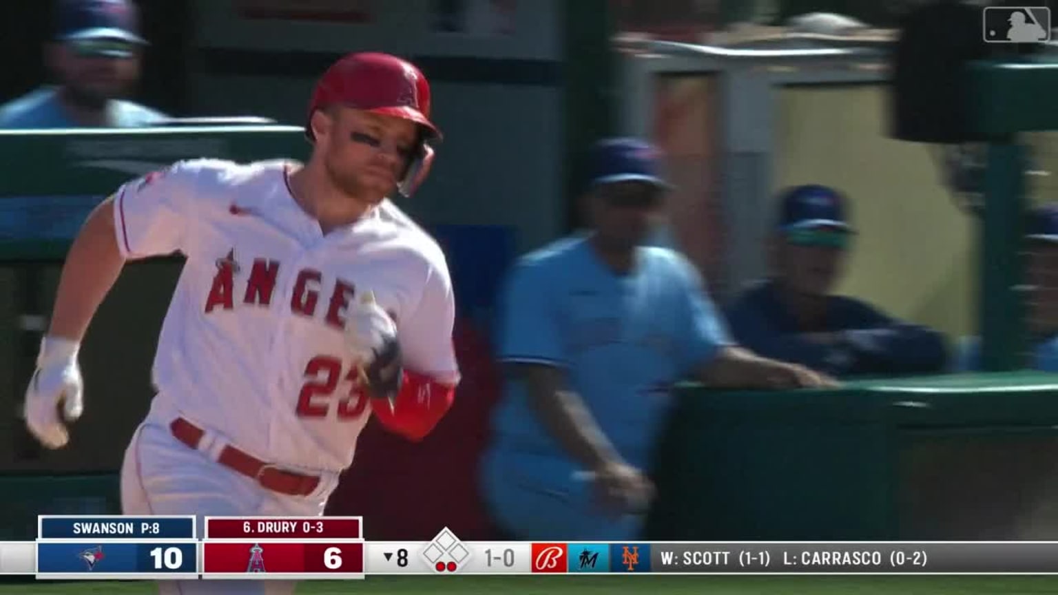 Brandon Drury smashes his first home run of 2023 | 04/09/2023 | Los ...