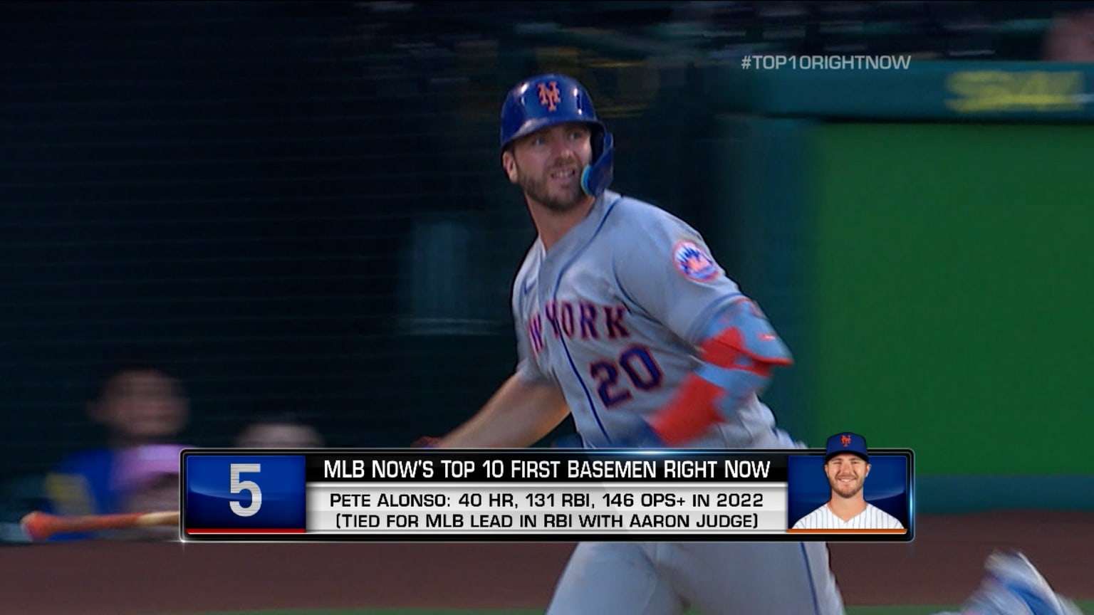 Top 10 First Basemen Right Now: Pete Alonso | 01/19/2023 | New York Mets
