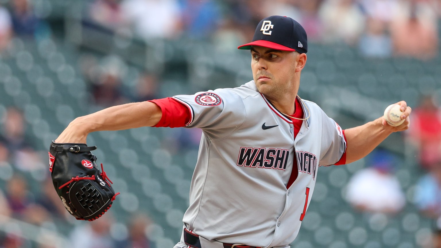 MacKenzie Gore poncha a Byron Buxton abanicando | 25/07/2025 | Los ...