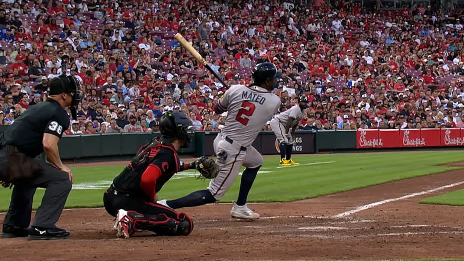 Jorge Mateo's RBI single, advances on throw | 05/29/2026 | Atlanta Braves
