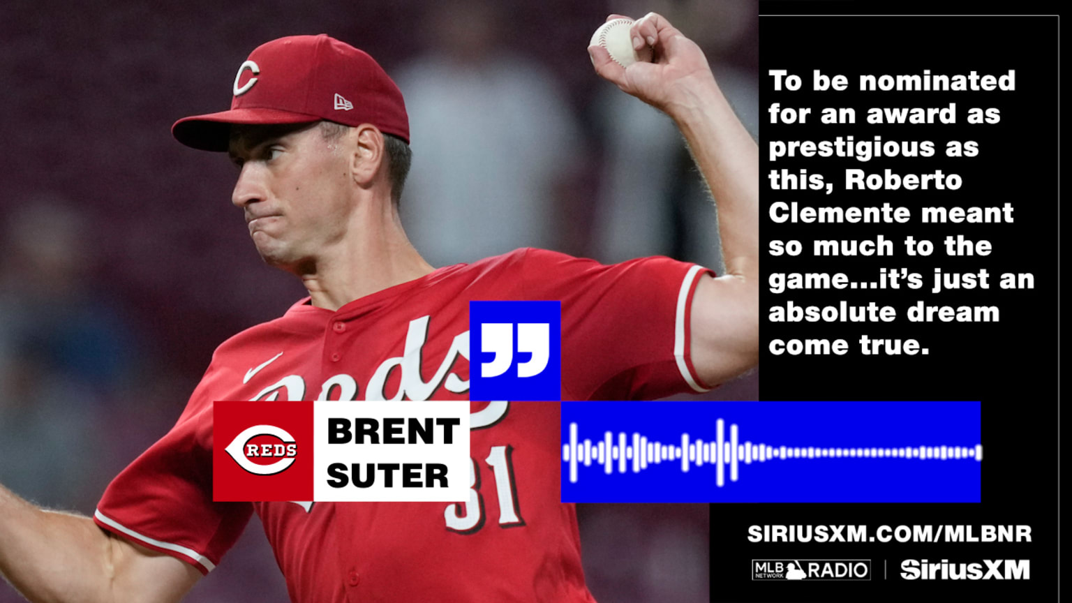 Brent Suter on Roberto Clemente Award nomination | 10/09/2024 | Los ...