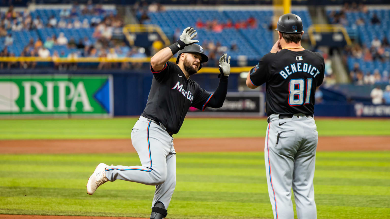 Jake Burger's two-run home run (15) | 07/31/2024 | Miami Marlins