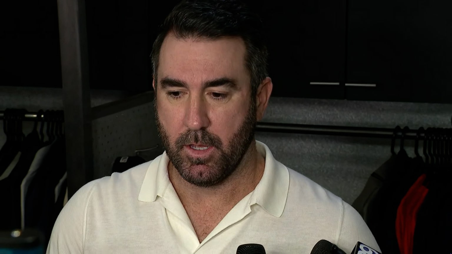Justin Verlander on series loss, career future | 10/23/2023 | Houston ...