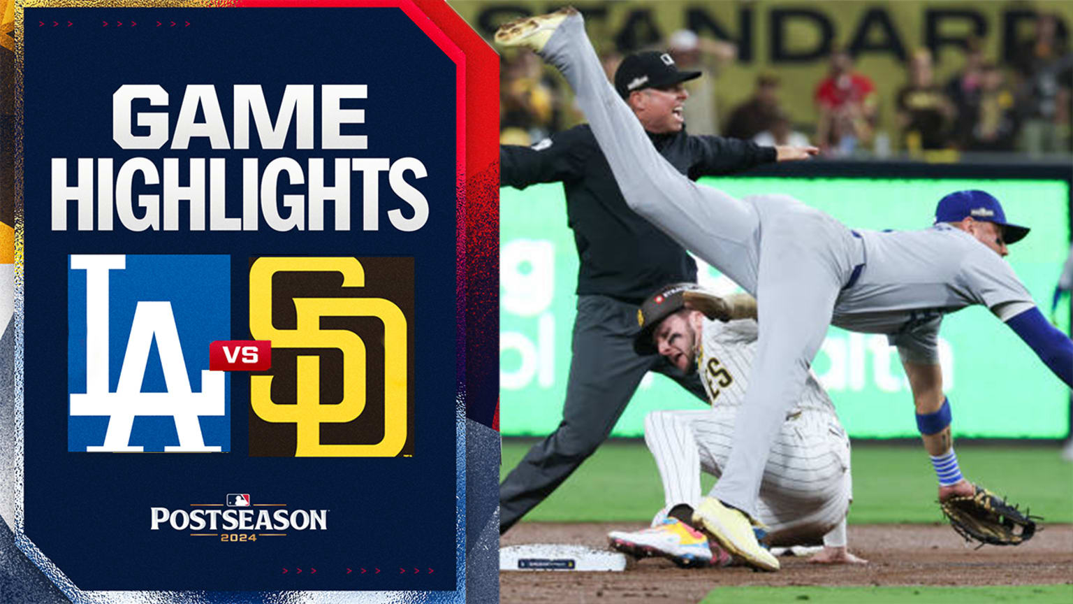 Dodgers vs. Padres Game 3 Highlights | 10/08/2024 | San Diego Padres