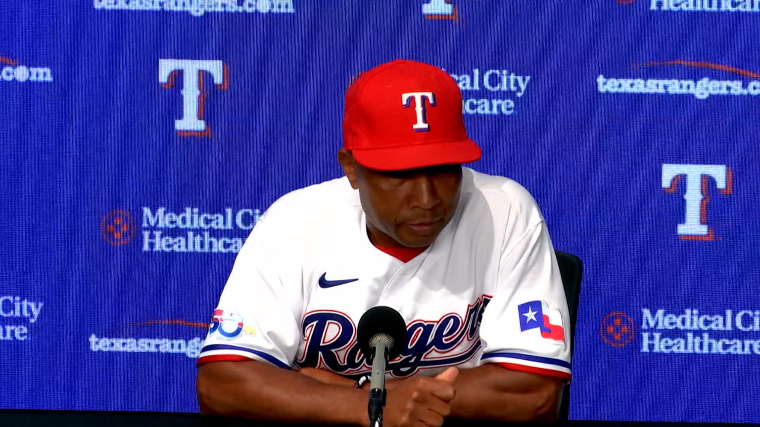 Beasley on missed opportunities in loss to Astros | 08/31/2022 | Texas ...