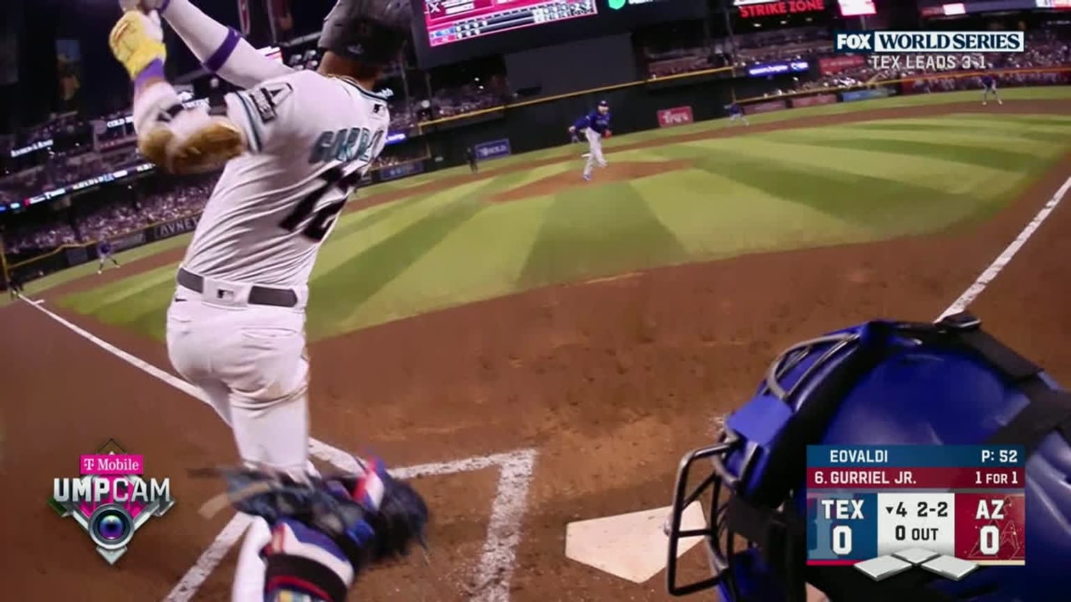 Best views from Ump Cam in Game 5 of the World Series | 11/01/2023 ...