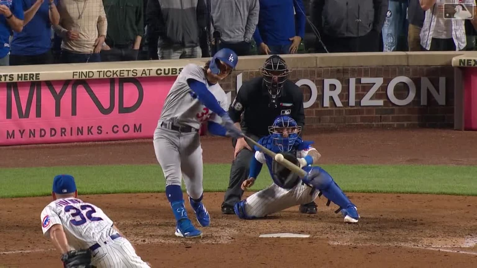 James Outman hits a grand slam (5) to right field | 04/20/2023 | Kansas ...