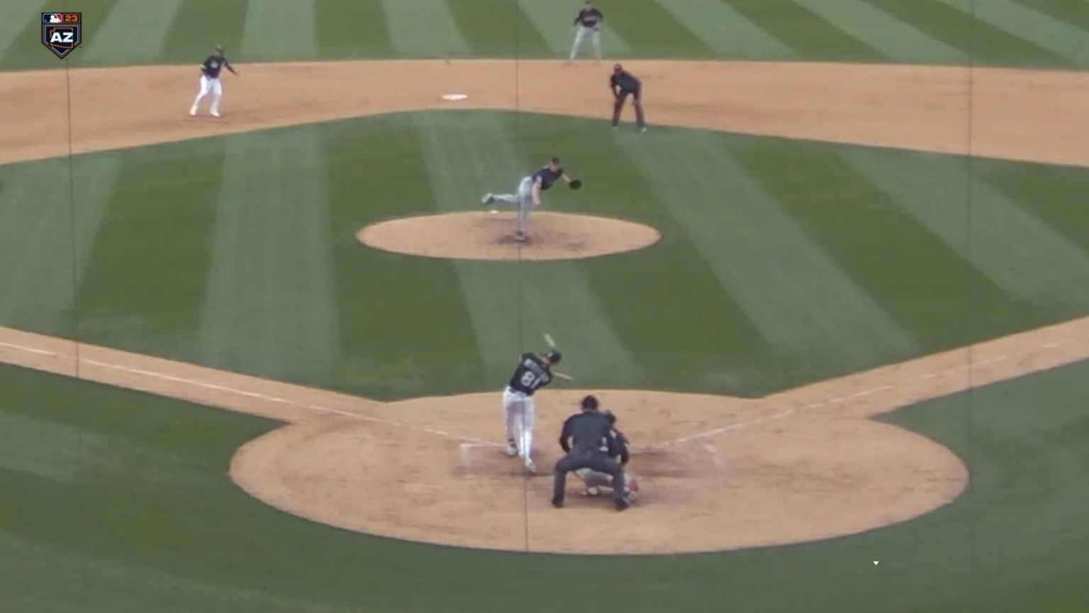 Zach Remillard lifts a home run to left field | 03/01/2023 | Chicago ...