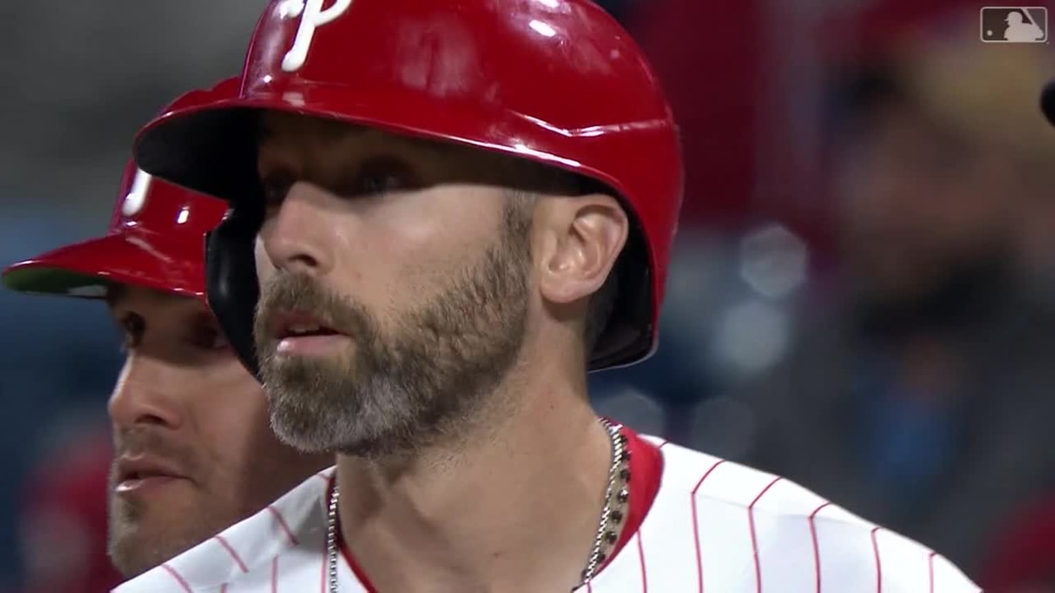 Jake Cave serves an RBI single to center field | 04/25/2023 ...