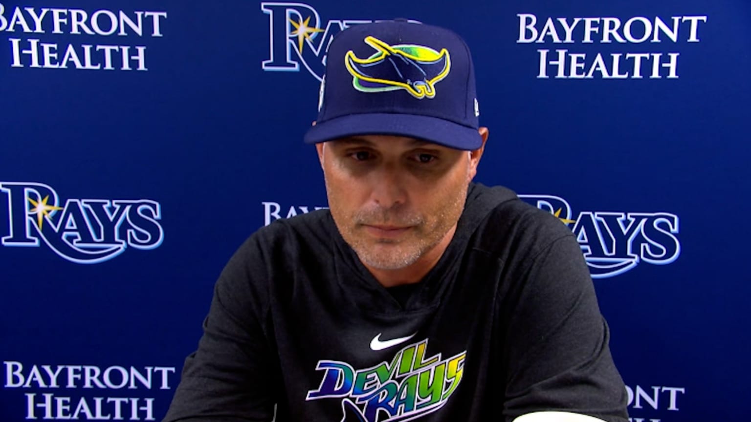 Kevin Cash on offensive output, Zach Eflin's start | 06/23/2023 | Tampa ...