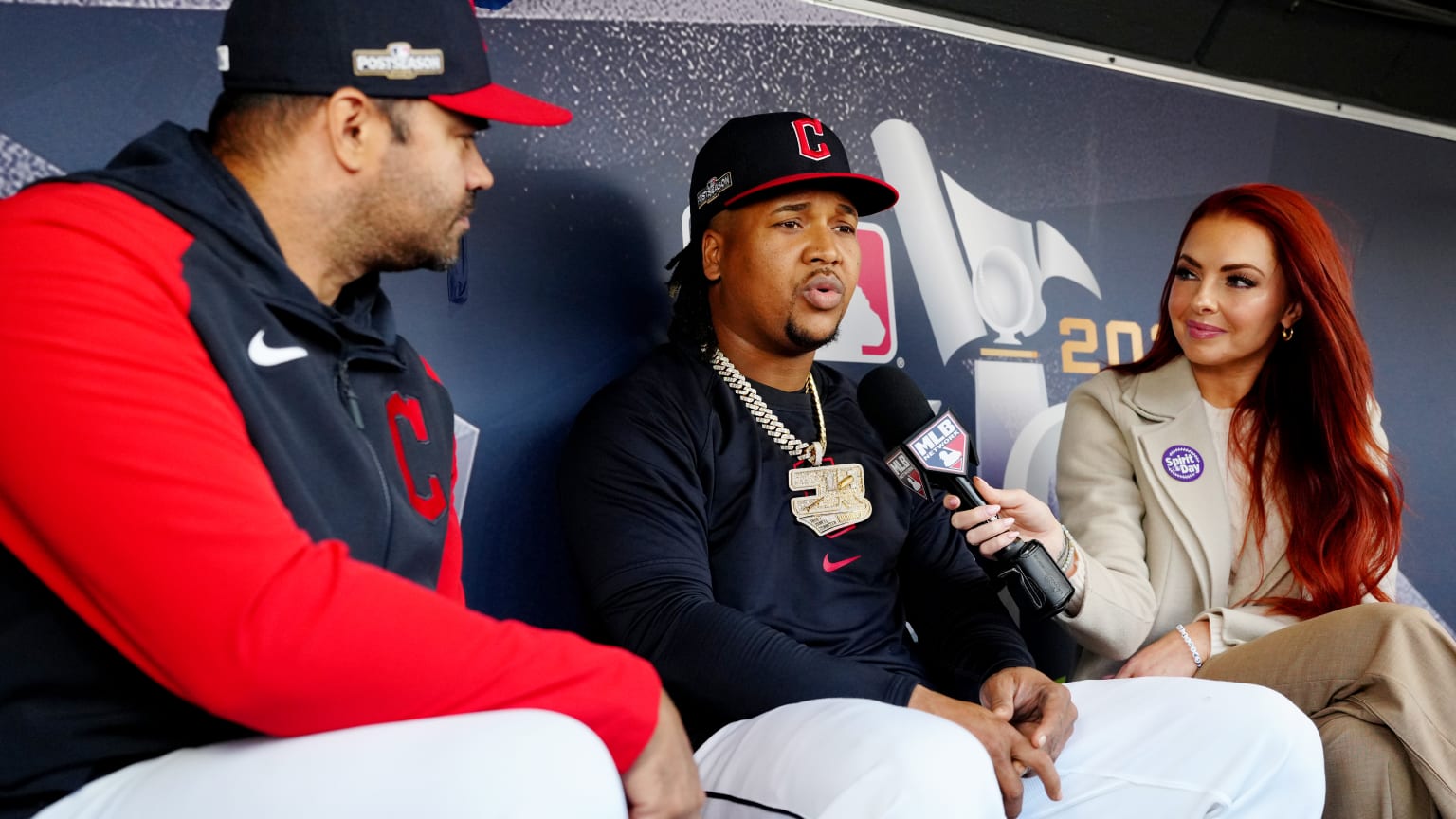 Jose Ramirez on excitement for Game 3 | 10/17/2024 | Seattle Mariners