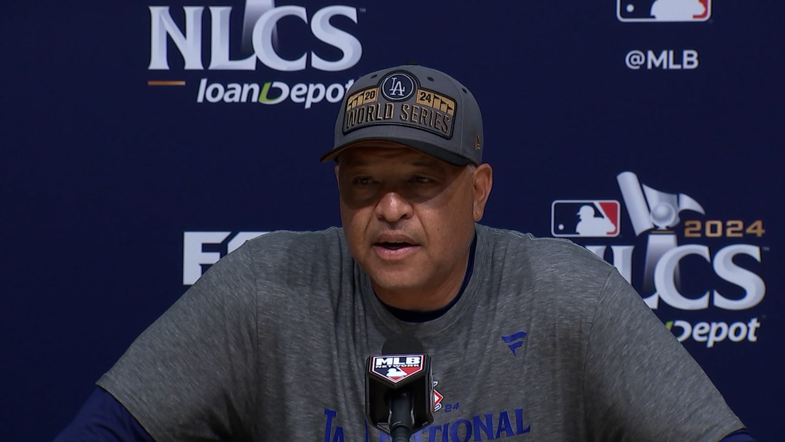 Dave Roberts on the Dodgers' toughness and more | 10/20/2024 | MLB.com