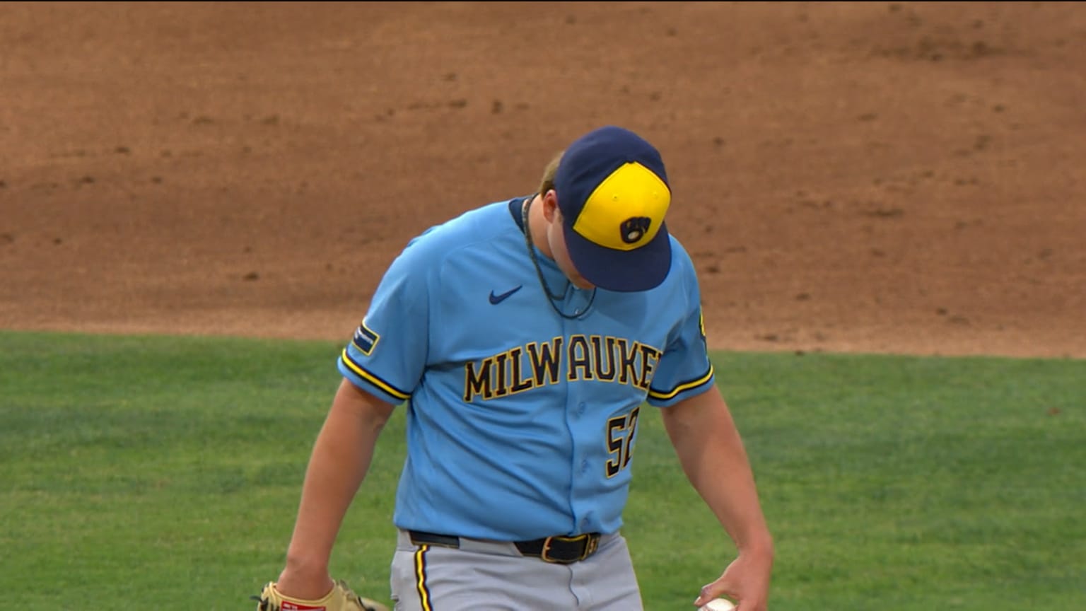 Kyle Harrison strikes out Nick Kurtz | 06/08/2026 | Milwaukee Brewers