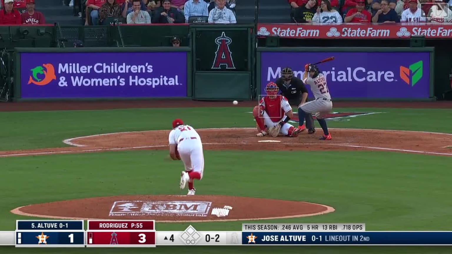 Grayson Rodriguez Ball to Jose Altuve | 06/08/2026 | MLB.com