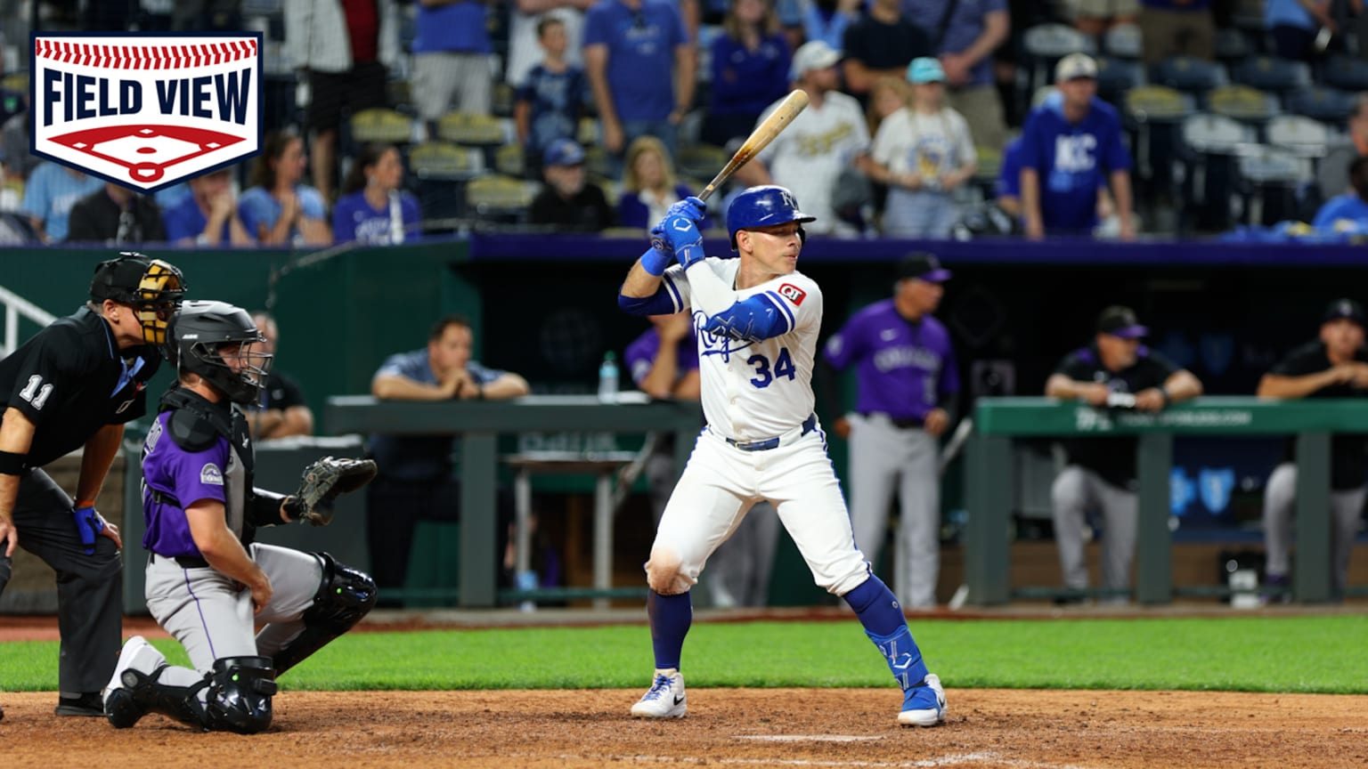 Field View: Freddy Fermin's walk-off single | 04/22/2025 | Kansas City ...