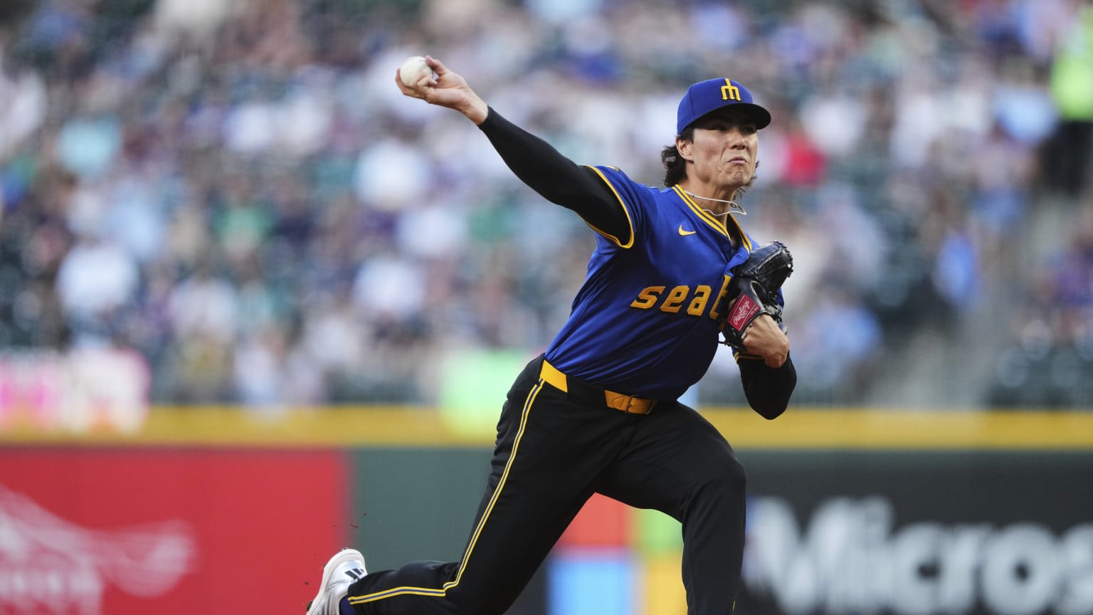 Bryan Woo K's Shea Langeliers | 08/22/2025 | Seattle Mariners