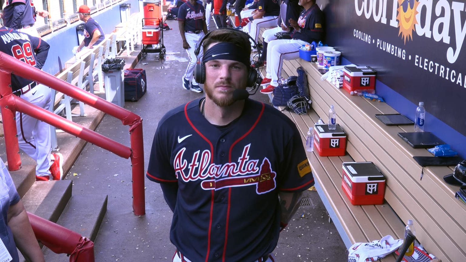 Jonah Heim on his first Spring Training with Braves | 13/03/2026 | Los ...