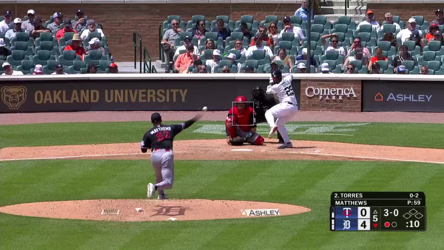 Gleyber Torres homers (4) on a fly ball to right field. | 06/11/2026 ...