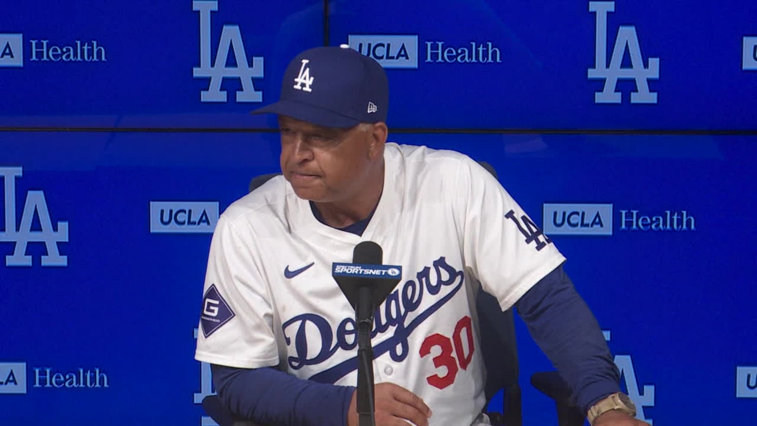 Dave Roberts discusses the Dodgers' 5-2 win | 07/23/2024 | Los Angeles ...