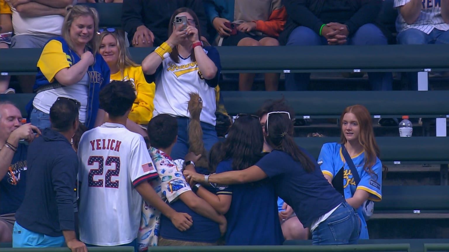 Fan brings stuffed emu to the game | 06/06/2025 | MLB.com