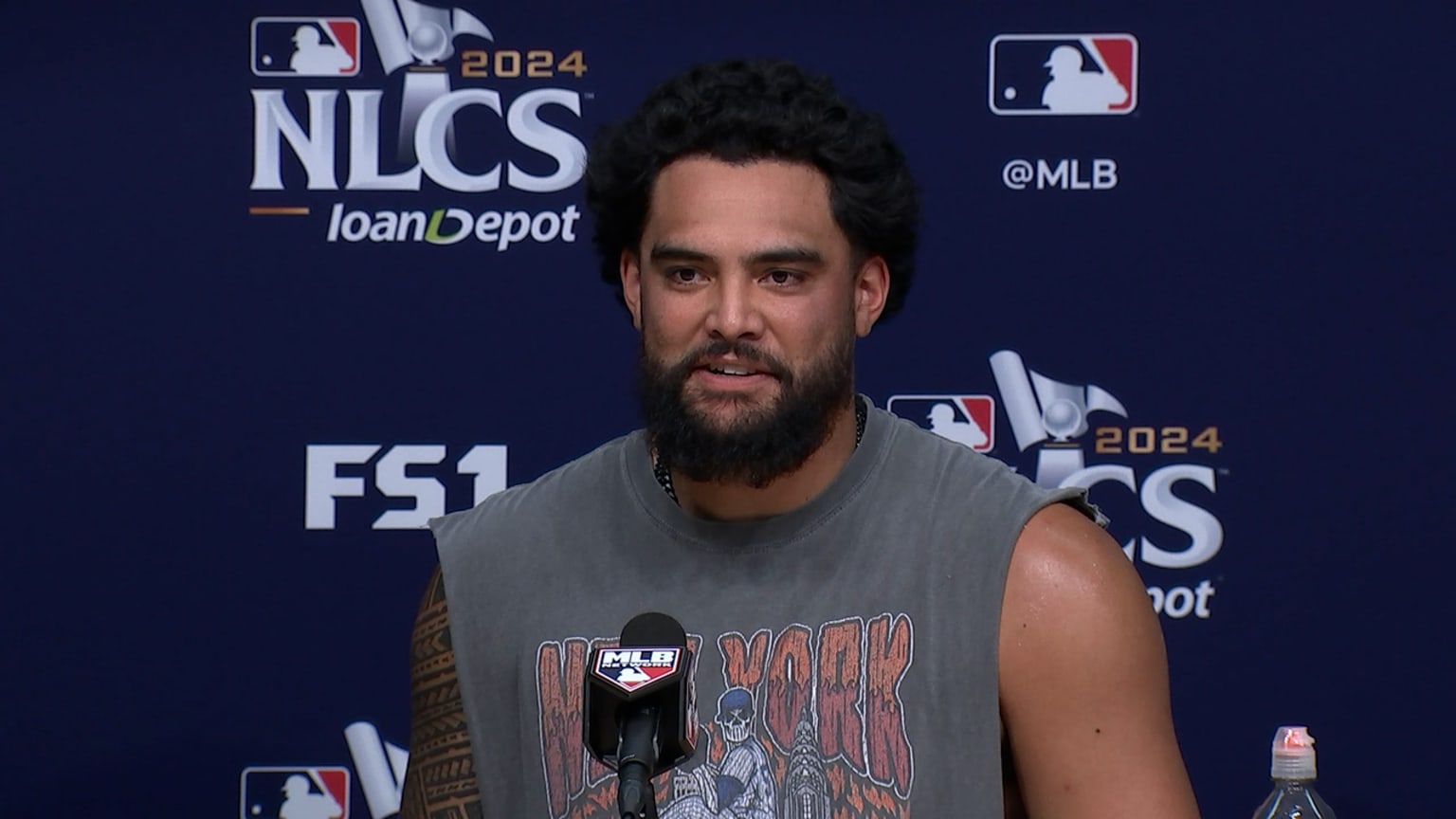 Sean Manaea on getting ready to pitch in Game 6 | 10/19/2024 | MLB.com