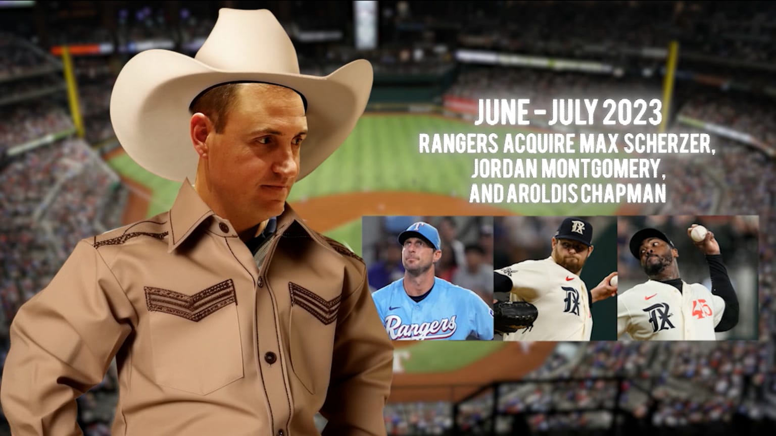 Check out what Rangers GM Chris Young has done | 10/18/2023 | Texas Rangers