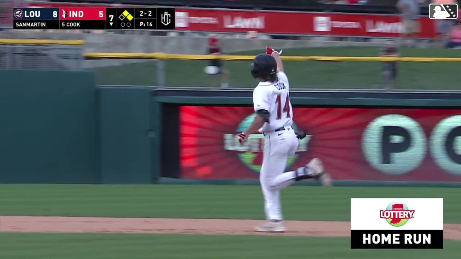 Billy Cook's three-run home run | 09/01/2024 | Pittsburgh Pirates