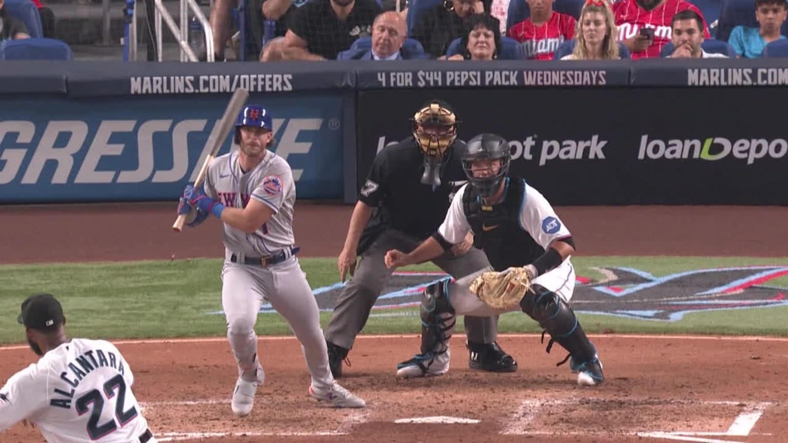 McNeil finds a hole in the infield, drives in Marte | 03/30/2023 | New ...